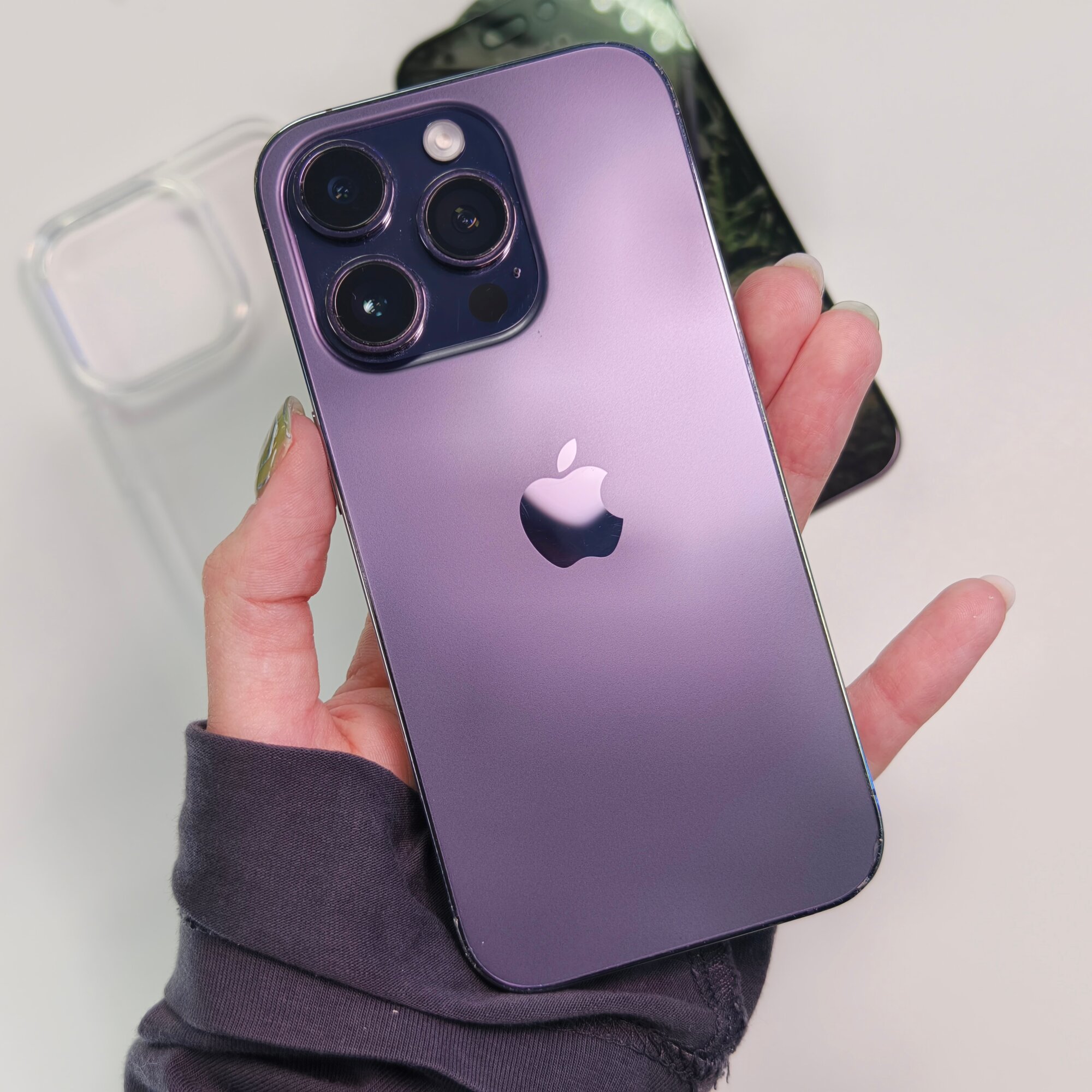 Смартфон Apple iPhone 14 Pro 128 GB, Purple (фиолетовый), SIM+eSIM, без RuStore/MAX