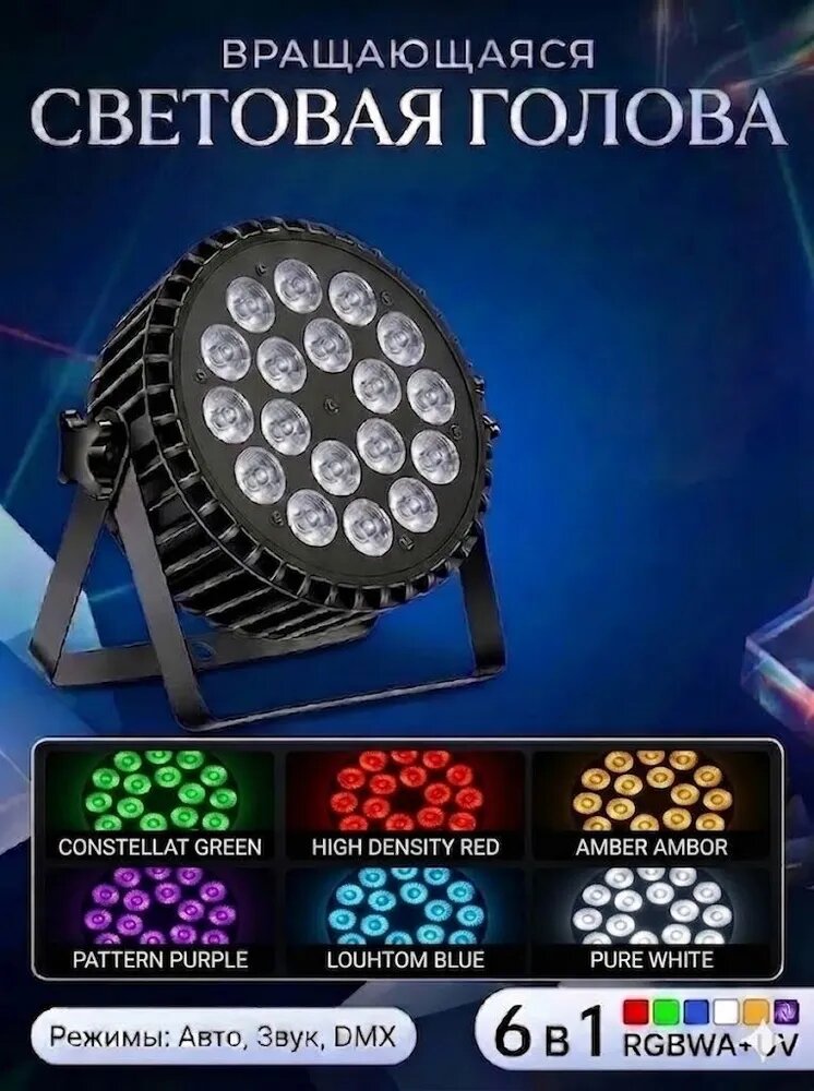 LED par light Светодиодный прожектор Par RGBW из алюминиевого сплава, 6-в-1, DMX512, диско-светильник, профессиональное сценическое оборудование для диджеев