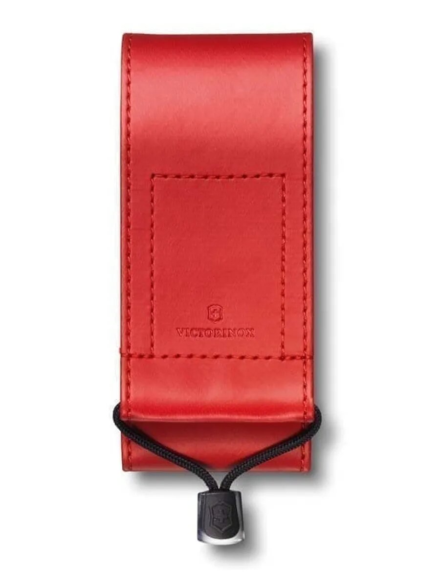 Чехол на ремень для ножа Victorinox 111 мм кожзам красный