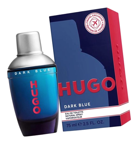 Мужской одеколон Hugo Boss Dark Blue 75 мл / туалетная вода Хуго Босс Дарк Блю