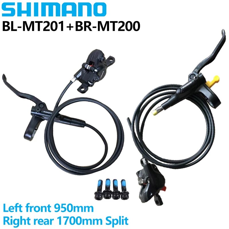 Тормоза Shimano MT201 для горных велосипедов LF950 RR1700