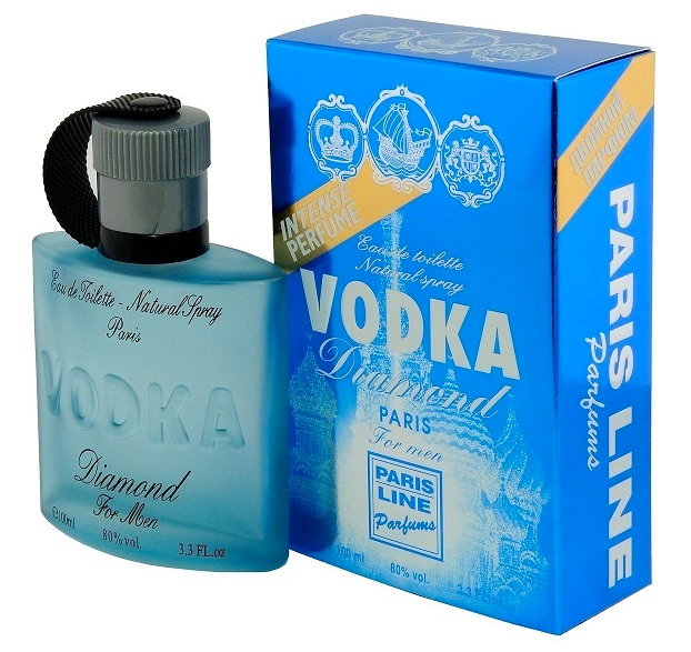 Мужская туалетная вода Paris Line Parfums Vodka Diamond / Водка Диамонд 100 мл аромат