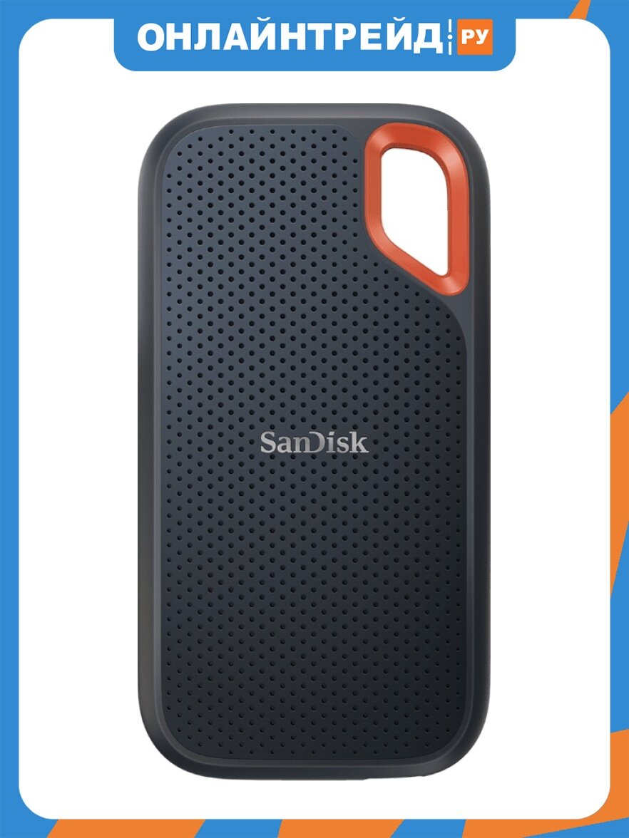 Внешний SSD диск Sandisk Extreme 500 Gb USB 3.1 Black (SDSSDE61-500G-G25)