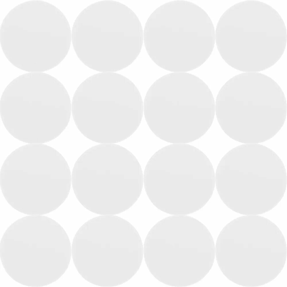 Комплект из 24 круглых резиновых блоков из tpr для декорирования