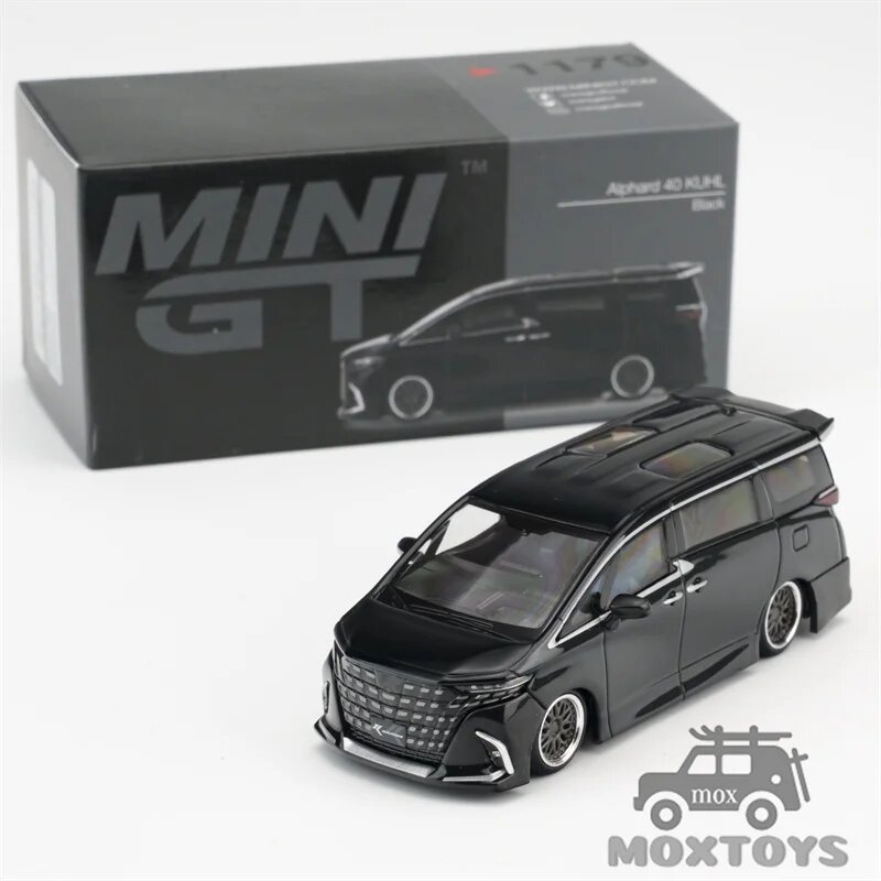 MINI GT 1:64 модель автомобиля Черный, 1179 Paper box