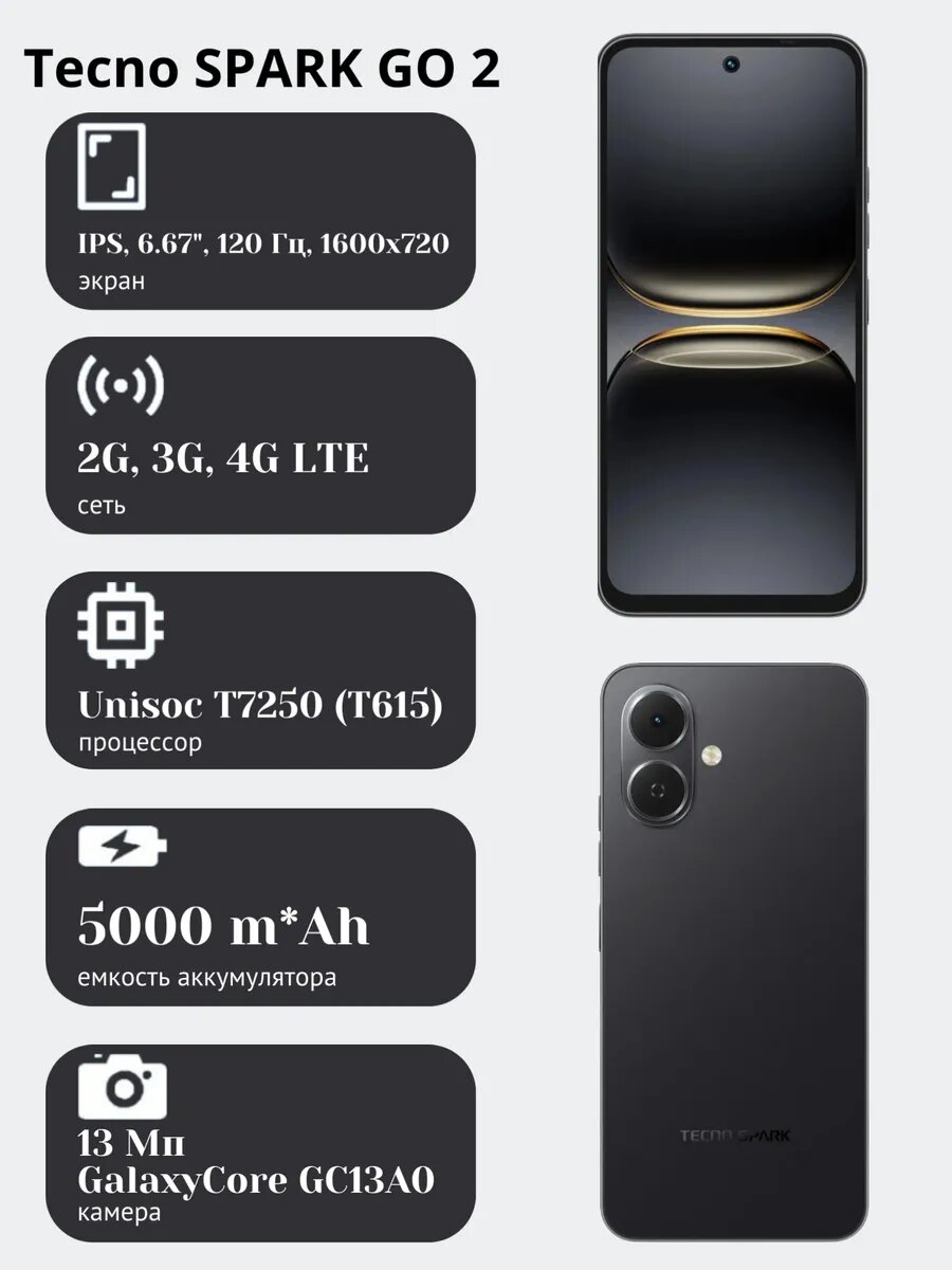 Spark GO 2 4/128 Ростест