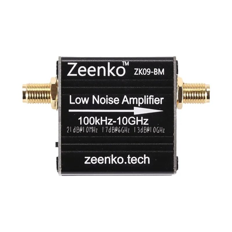 Know EasyxZEENKO ZK09 BM Малошумящий усилитель 100 кГц 10 ГГц с высоким USB модуль предусилителя ВЧ мощности