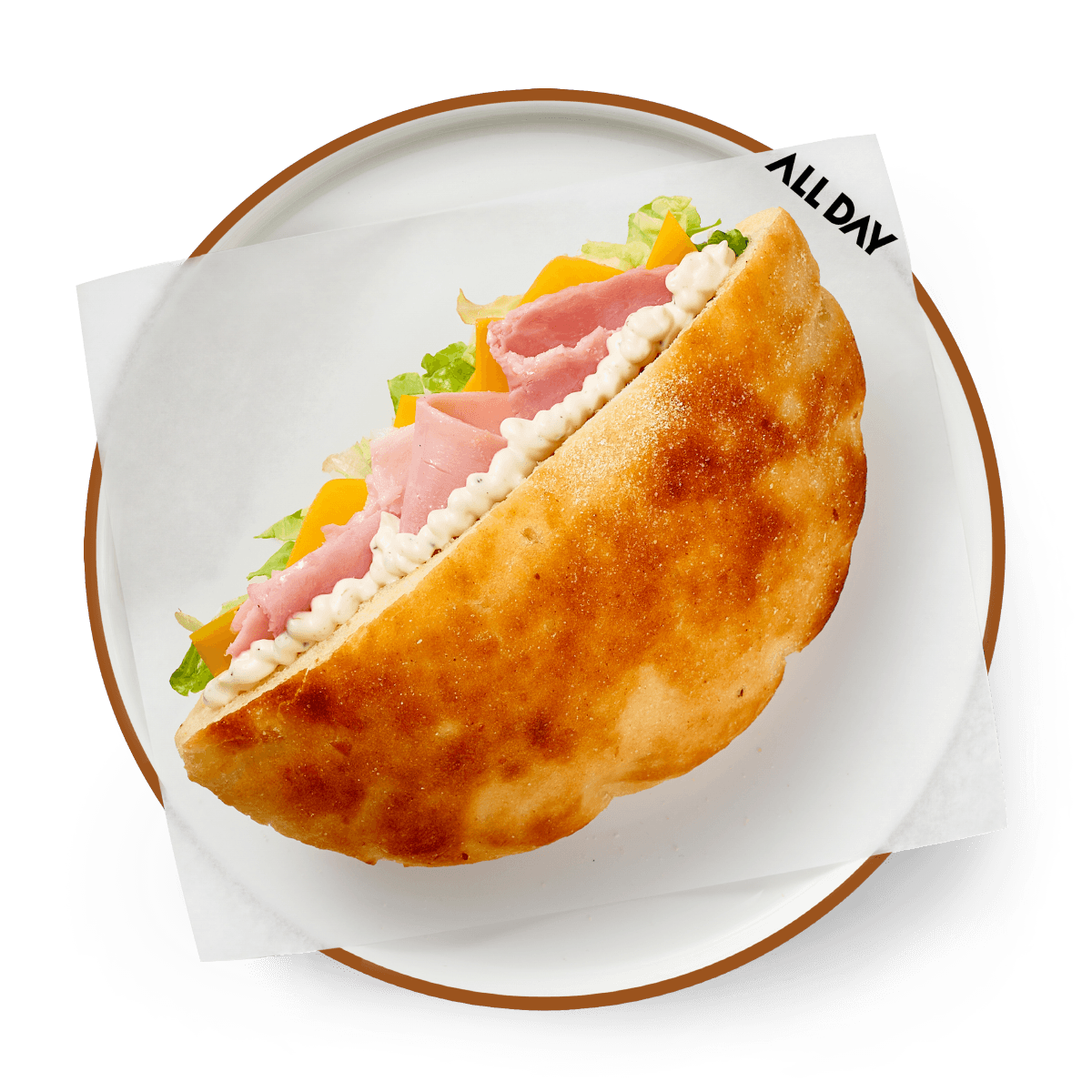 Пита All Day "Тамбовский окорок", с трюфельным соусом, 135 г