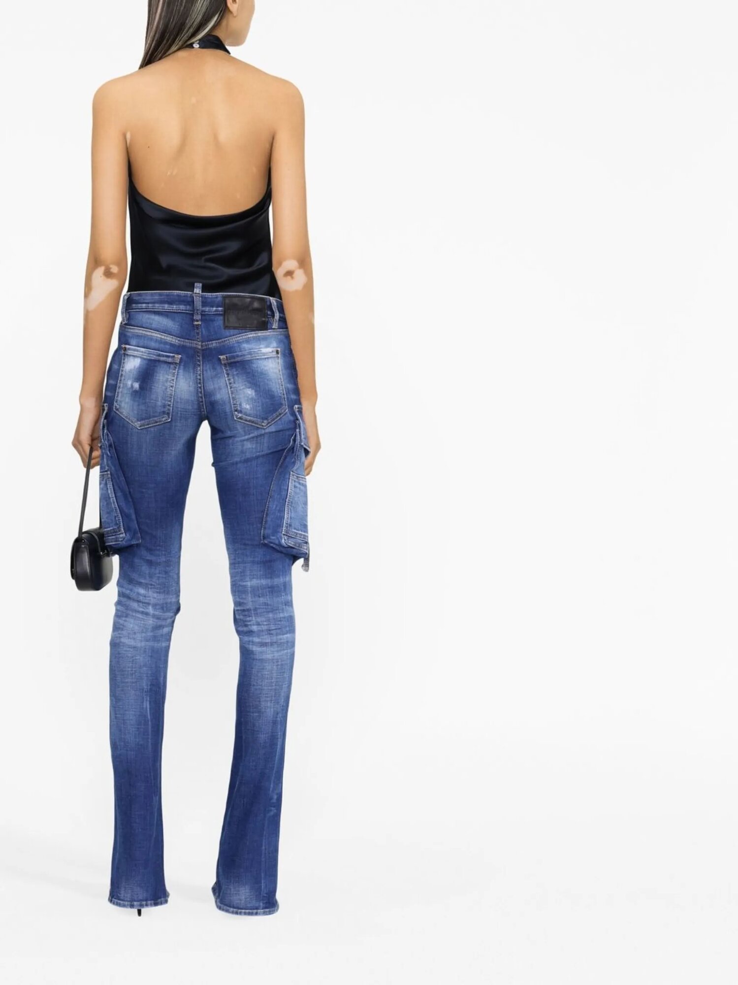 Джинсы карго DSQUARED2 Cargo flared jeans, размер 40 — фото 1
