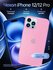 Чехол для iPhone 12 Pro силиконовый матовый с логотипом Apple