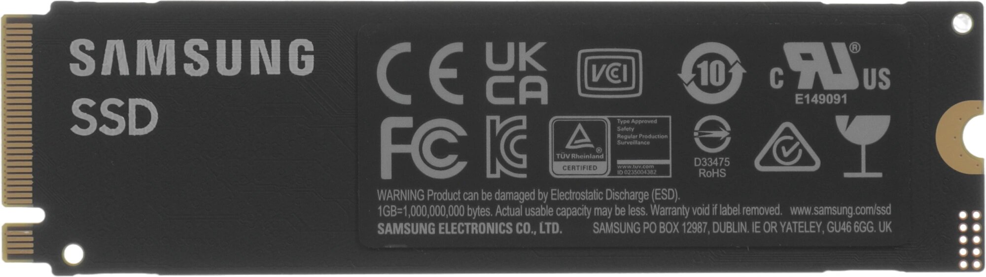 Samsung SSD 500Gb 980 M.2 MZ-V8V500BW