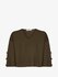 Свитер Max Mara Button-detail V-neck sweater, размер 46, , green