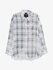 Рубашка R13 Frayed-hem shirt, размер M, белый