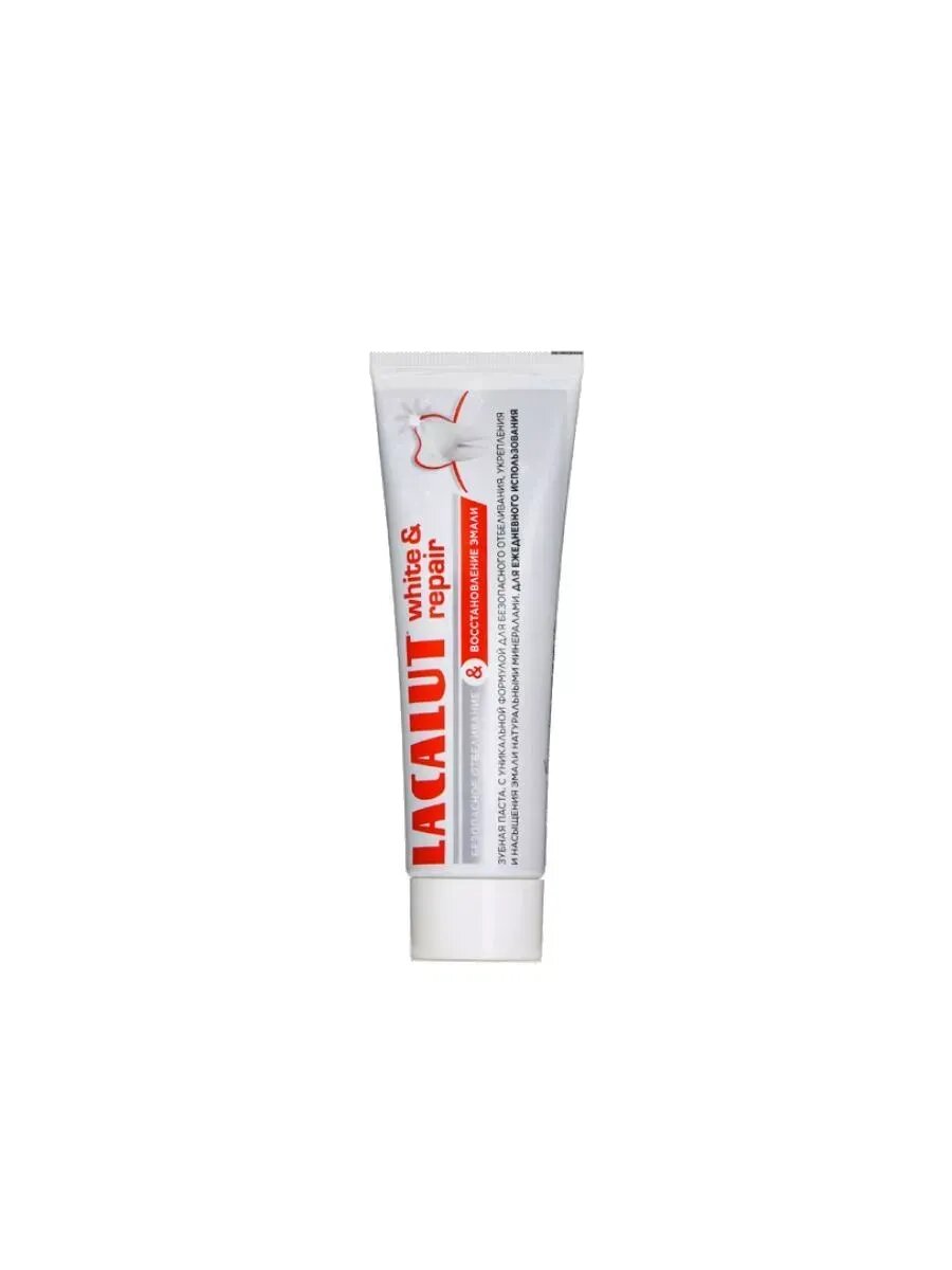 LACALUT White & Repair, Зубная паста для бережного о, 75мл