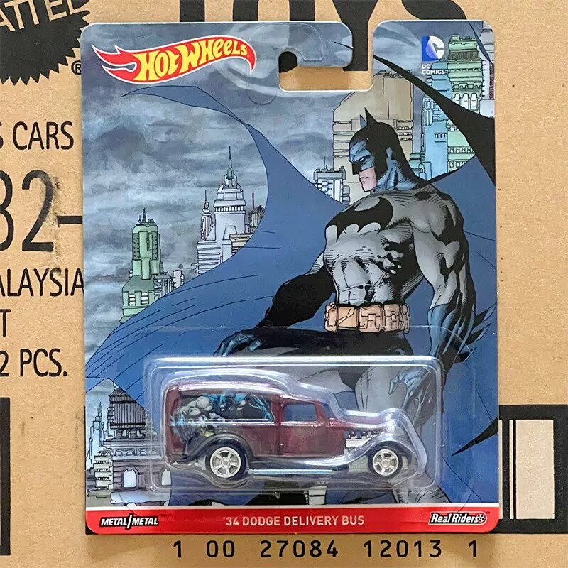 Hot Wheels DLB45 DC Comics 34 Dodge Bus Классический Транспорт Металлическая Модель