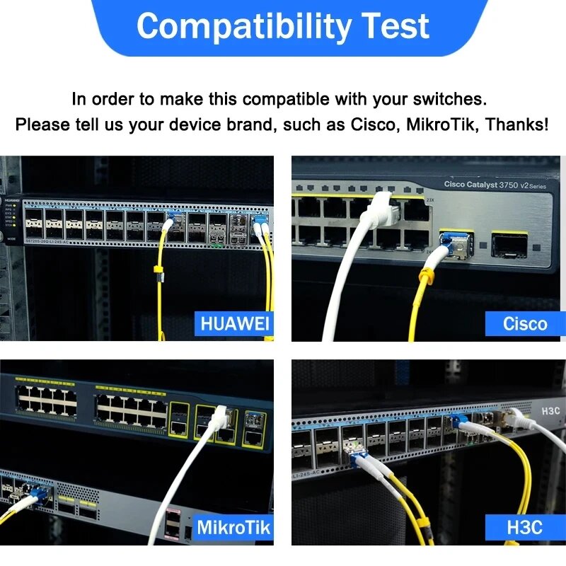 PACBTECH Gigabit SFP BiDi LC Transceiver Module 1000Base-BX — фото 1