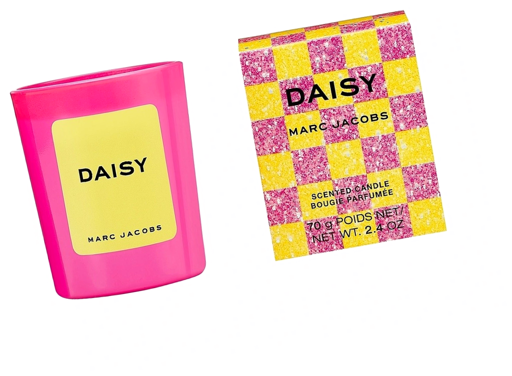 Marc Jacobs Daisy свеча 70 гр женская парфюмированная - Марк Джейкобс Дэйзи для дома