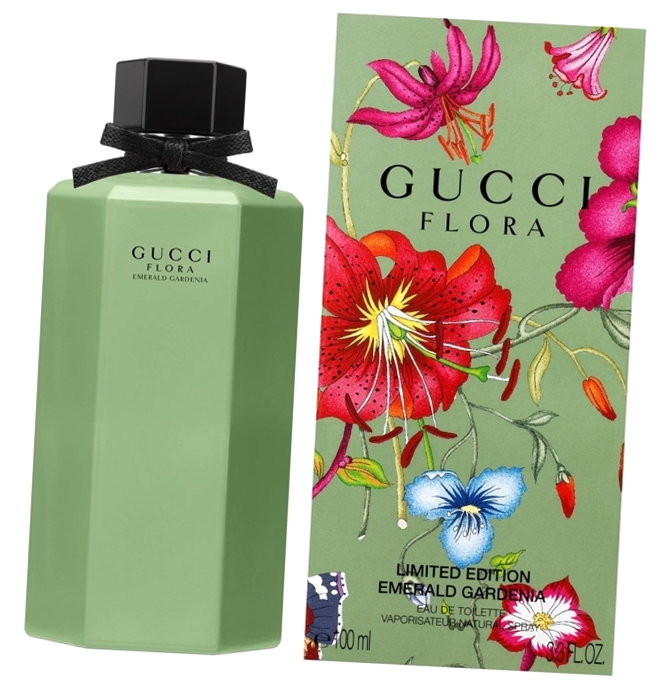 Туалетная вода Gucci Flora Emerald Gardenia 100 мл - Гуччи Флора Эмеральд Гардения зеленые ноты