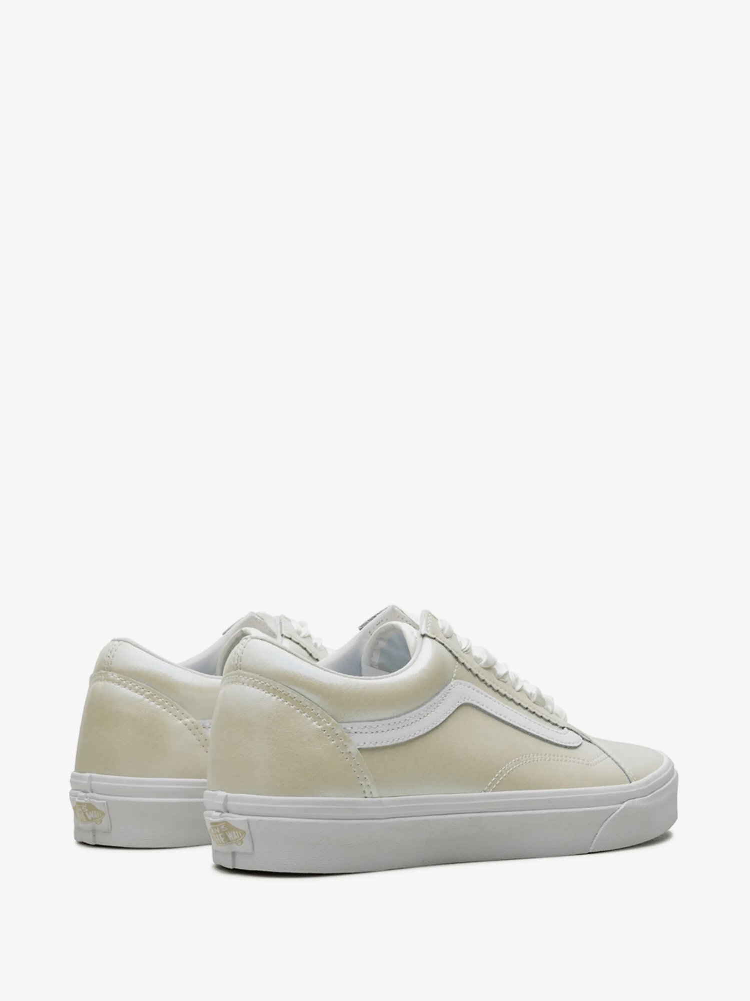Кроссовки VANS Old Skool, размер 6.5, белый — фото 1