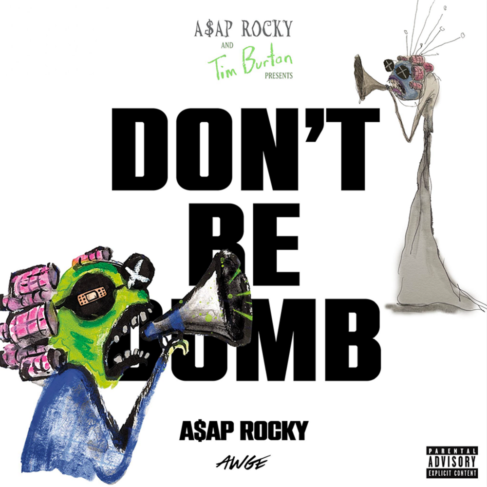 Виниловая пластинка ASAP Rocky Don't Be Dumb (White Vinyl)