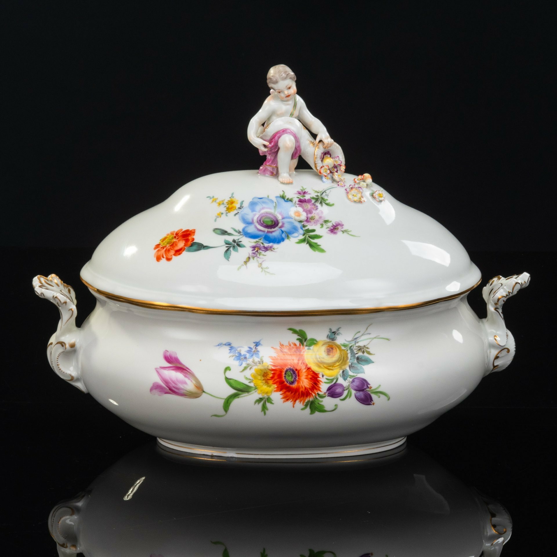 Супница "Плодородие", Meissen (Мейсенский фарфор), Meissener Porzellan (Мейсенский фарфор)