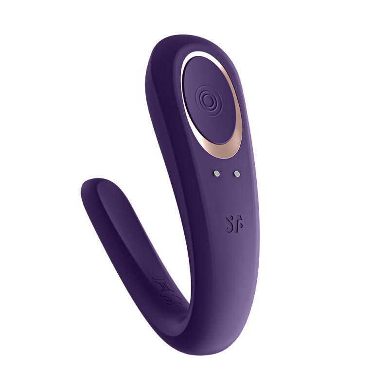 Satisfyer Double Classic Женский Вибратор С Мобильным Приложением Складной Дизайн Цвет：Модель Double Classic