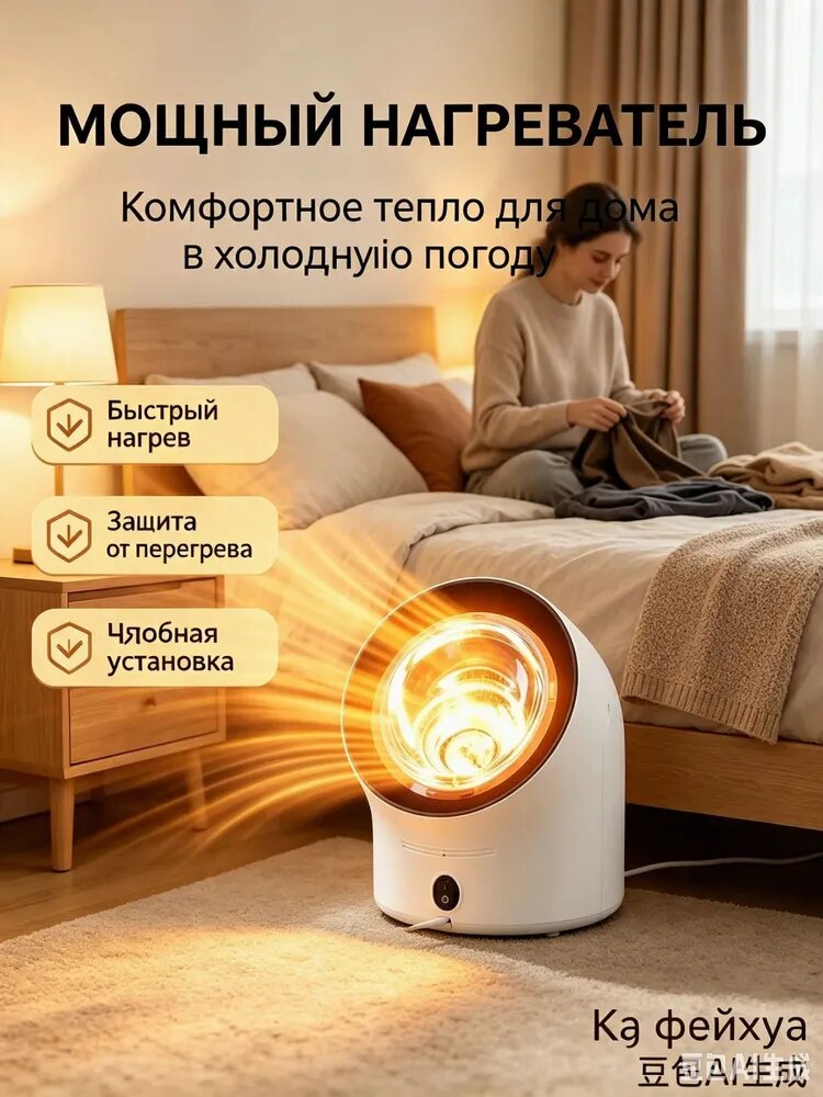 Обогреватель водонепроницаемый с защитой от утечки электроэнергии