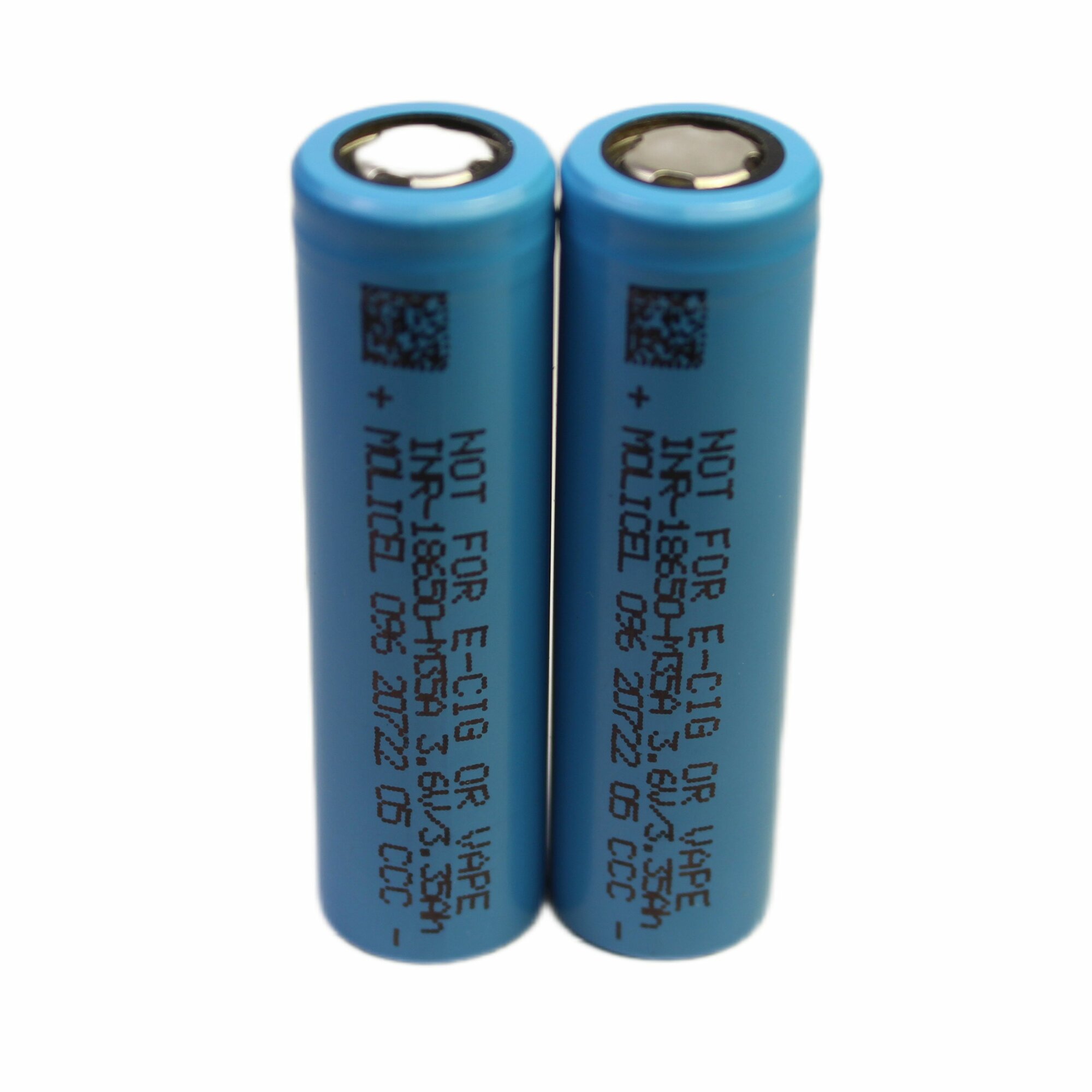 Аккумулятор (2шт) Li-Ion Molicel INR18650-M35A (3,6/4,2 В, 10 А, 3500 мАч, 25 мОм, 10.2025)