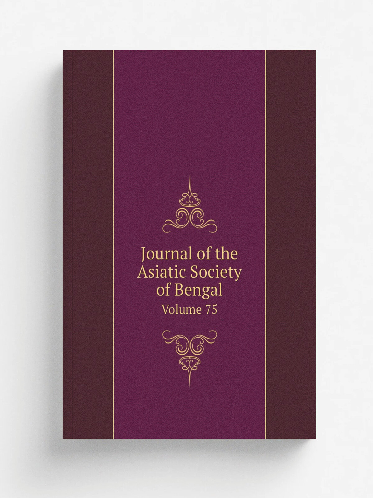 Journal of the Asiatic Society of Bengal. Volume 75 | Asiatic Society of Bengal | 1936 | Calcutta | Репринт