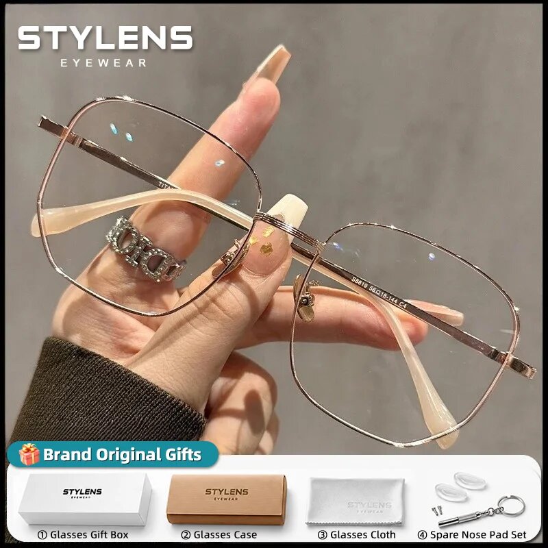 STYLENS Очки C4-rose gold для зрения Single Vision