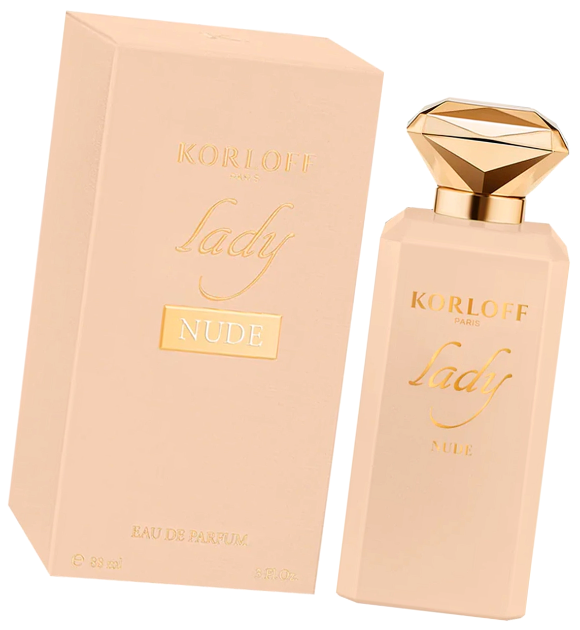 Женский парфюм Korloff Paris Lady Nude 88 мл / Карлофф Париж Нюд