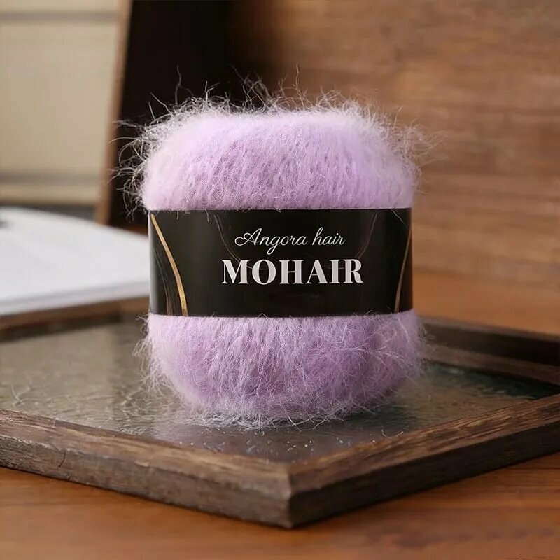 Пряжа из альпаки и мохера, для свитера ручной работы,1 шт,25 г