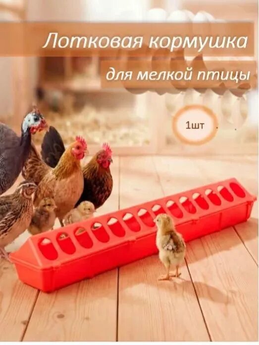 Кормушка для птиц. Используется для кормления домашней птицы, кур и уток