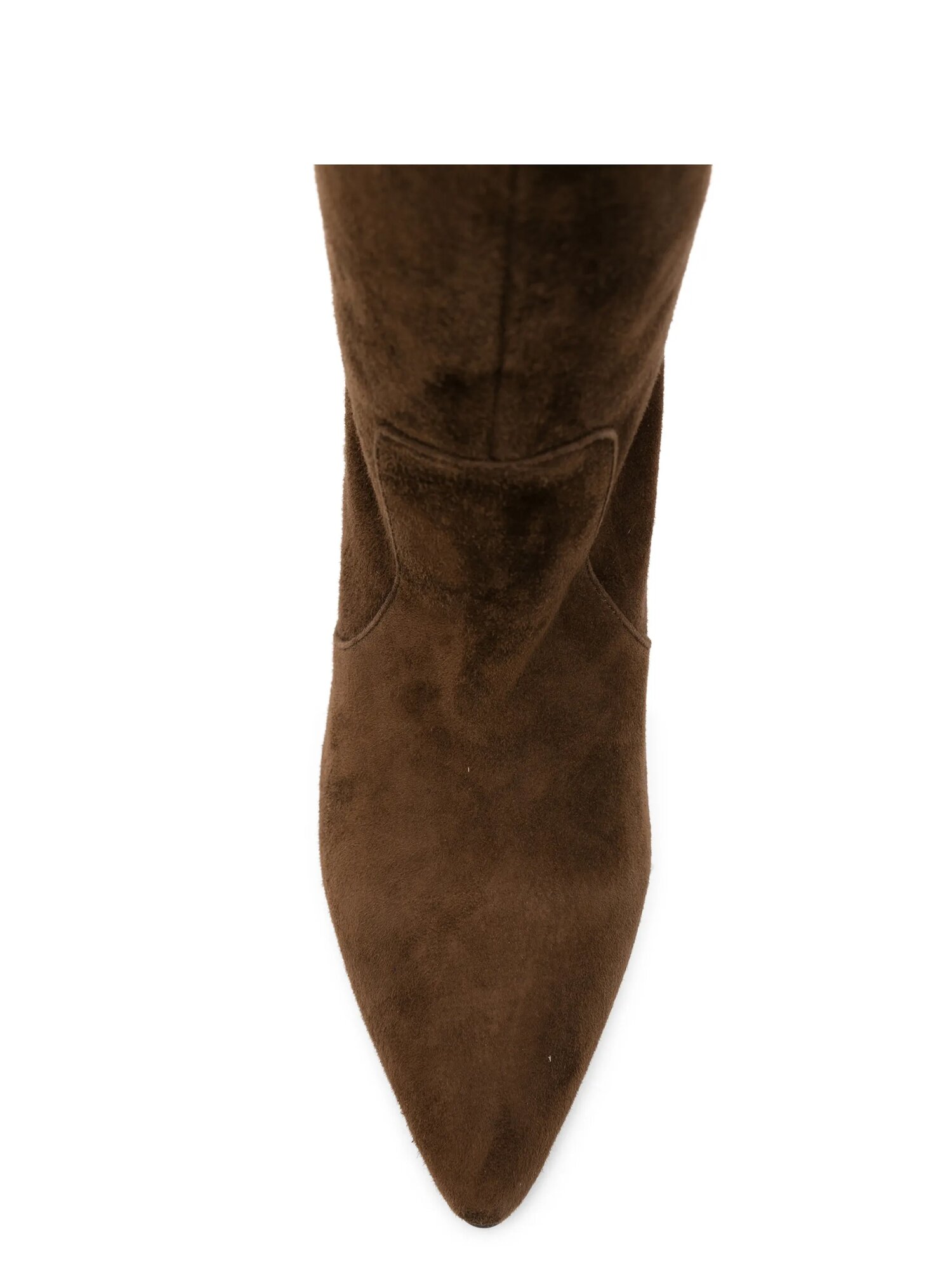 Ботинки ADRIANNA FERETTI Pointed-toe suede boots, размер 41, brown — фото 1