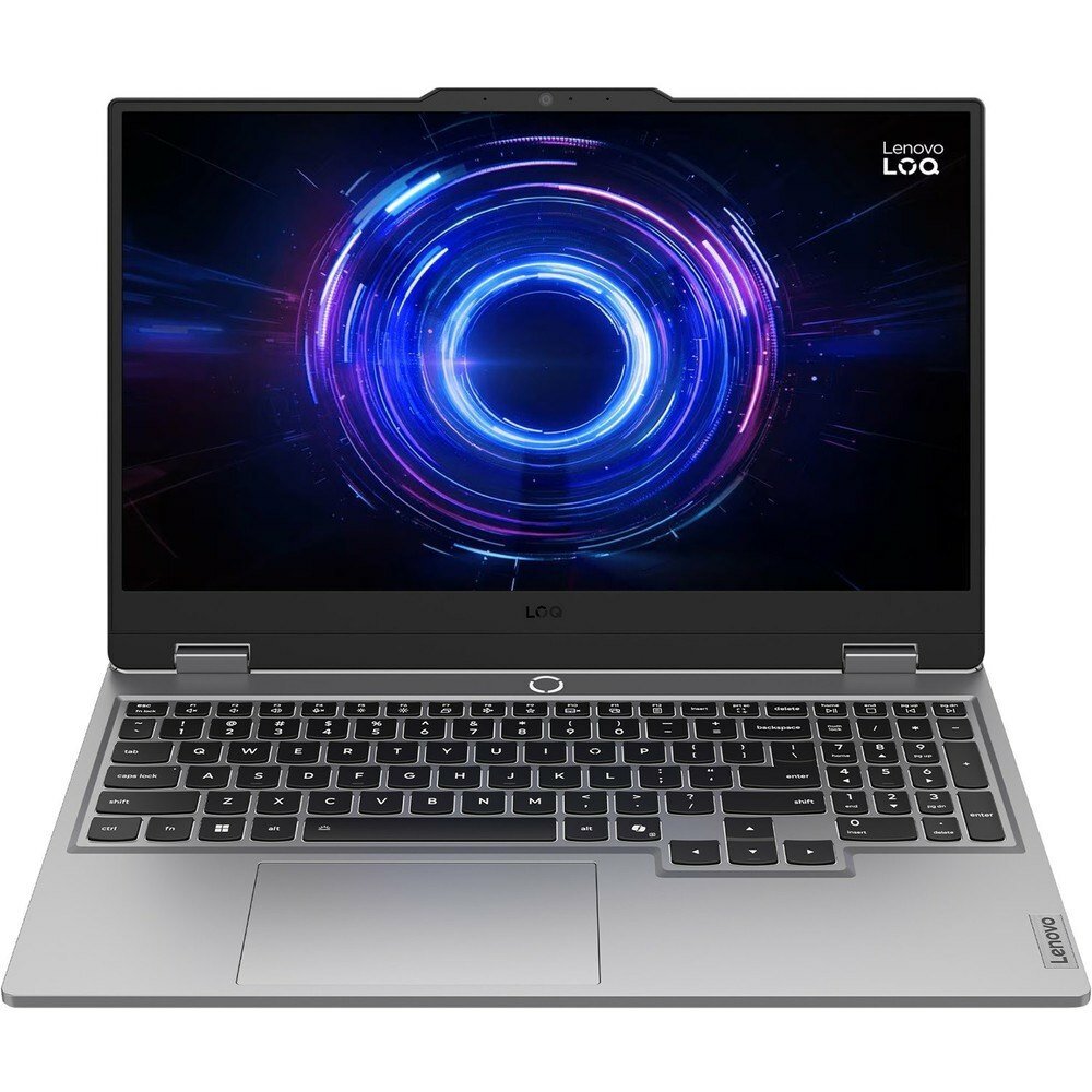 Ноутбук Lenovo LOQ 15IRX10 Intel Core i7-13650HX/16Gb (1*16 D5)/SSD512Gb/RTX5060 8Gb (100W)/15.6"/IPS/FHD/1920x1080/144Hz/Win11 (SL English)/RJ-45/Luna Grey/2.4kg