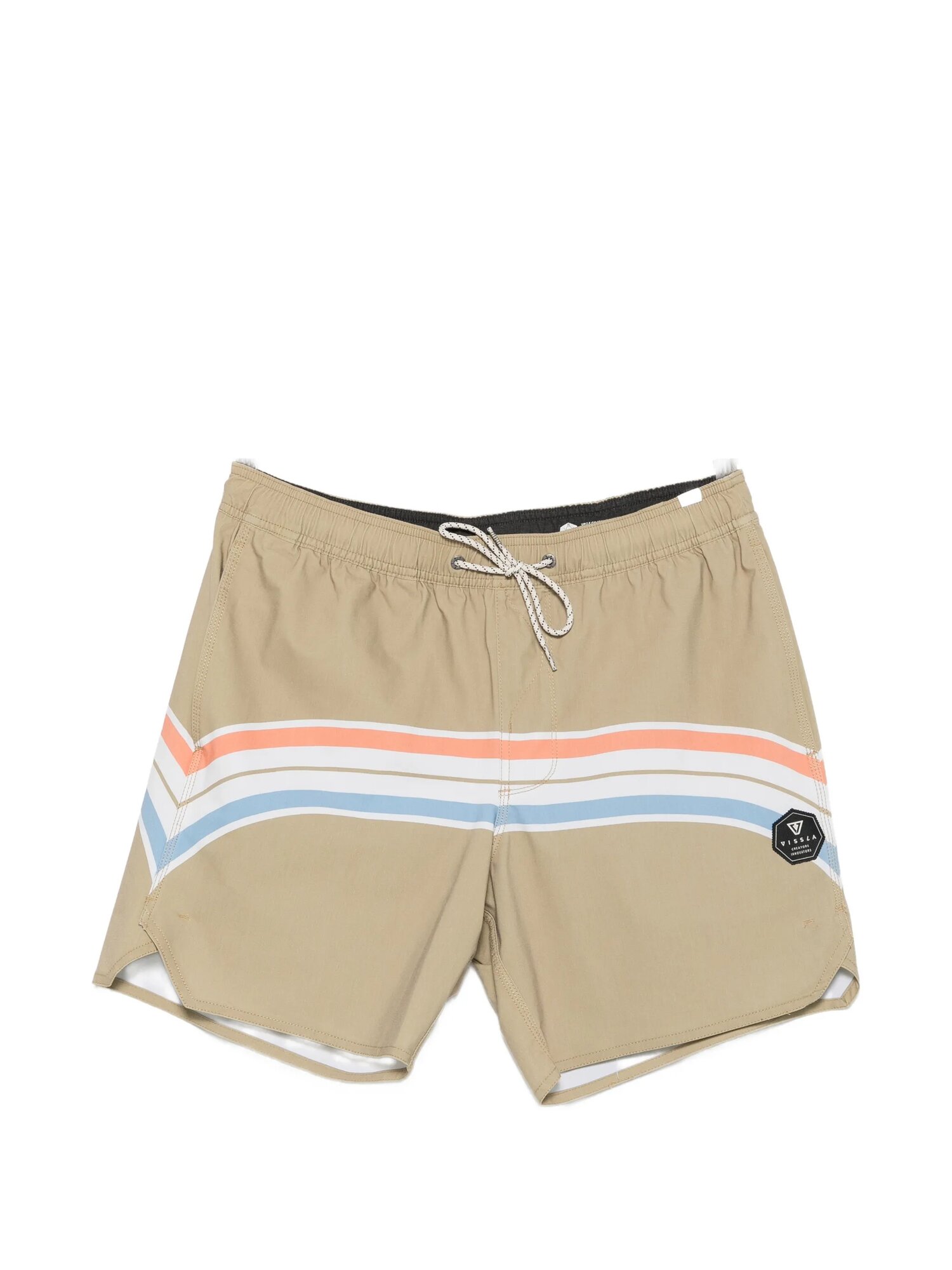 Шорты для плавания Latitude stripe-print drawstring swim shorts