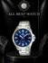 Наручные часы CASIO Edifice, серебристый/синий