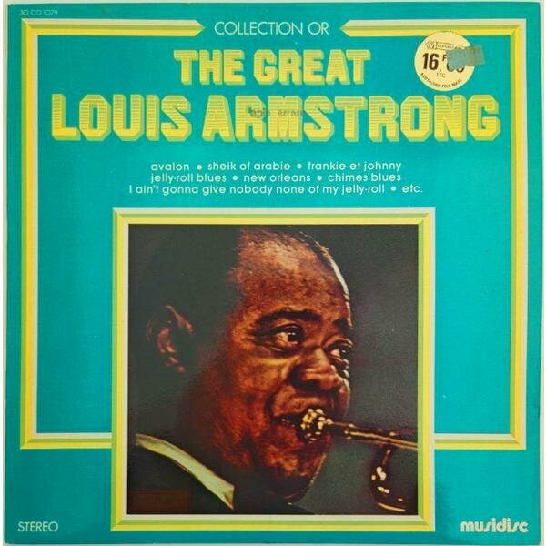 Винтажная виниловая пластинка THE GREAT LOUIS ARMSTRONG (LOUIS ARMSTRONG)