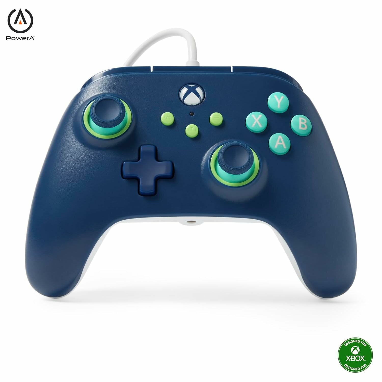 Проводной контроллер PowerA для Xbox Series X|S - Черный, геймпад, проводной контроллер для видеоигр, игровой контроллер, совместим с Xbox One и Windows 10/11