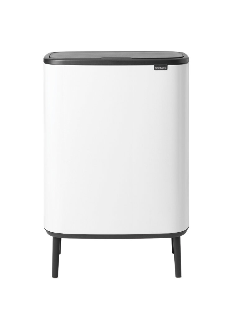 Мусорный бак BO TOUCH BIN HI (2x30л) Белый, 130601