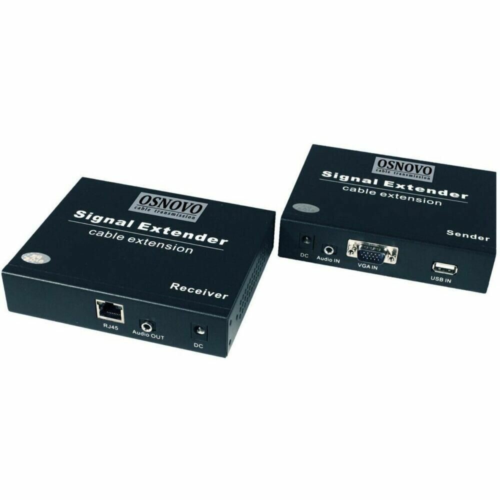 Удлинитель интерфейса OSNOVO TLN-VKM/1+RLN-VKM/1 (ver.2)