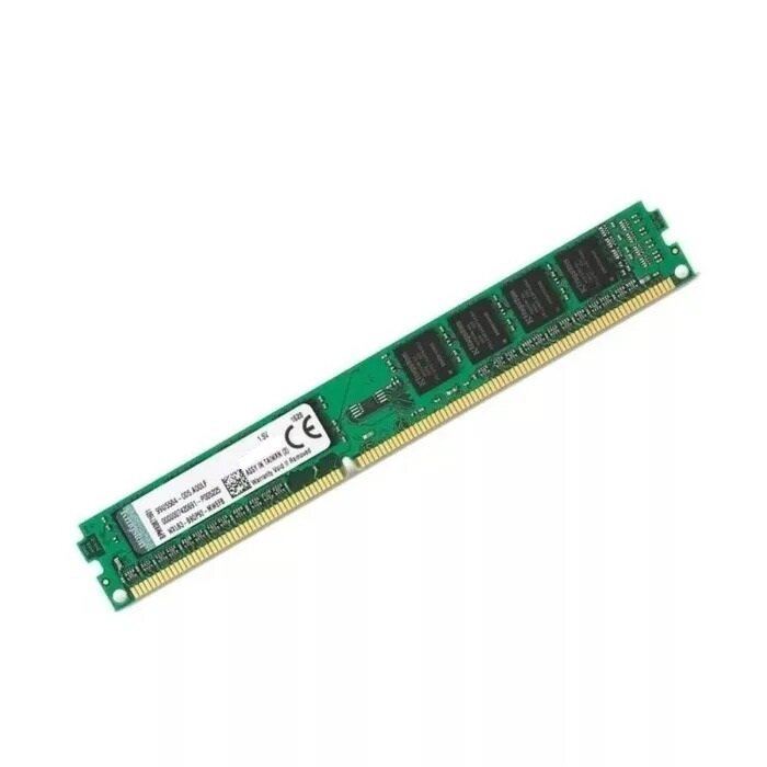 Оперативная память Kingston DDR3 4 ГБ 1600 MHz DIMM PC3-12800 CL11 DDR3, 1600 МГц, 1 x 4 ГБ (KVR16N11S8/4) однопланка DDR3-1600 для ПК