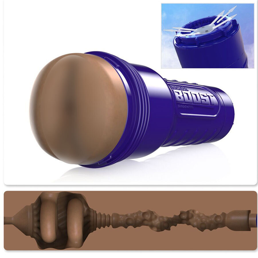 Мастурбатор Fleshlight Boost Blast Female - Телесный, силикон