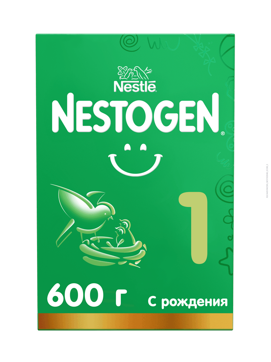 Молочная смесь Nestogen 1, с рождения, 600 г
