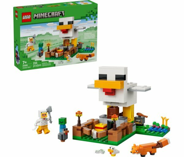 Конструктор LEGO Minecraft 21585 Куриная ферма (Lego 21585)