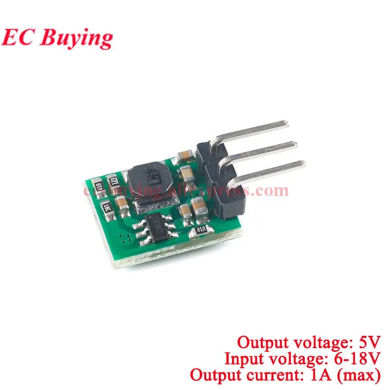 EC Buying DC-DC понижающий регулятор напряжения 4.5-18В 1A 20pcs, 5V to 6-18V 1A