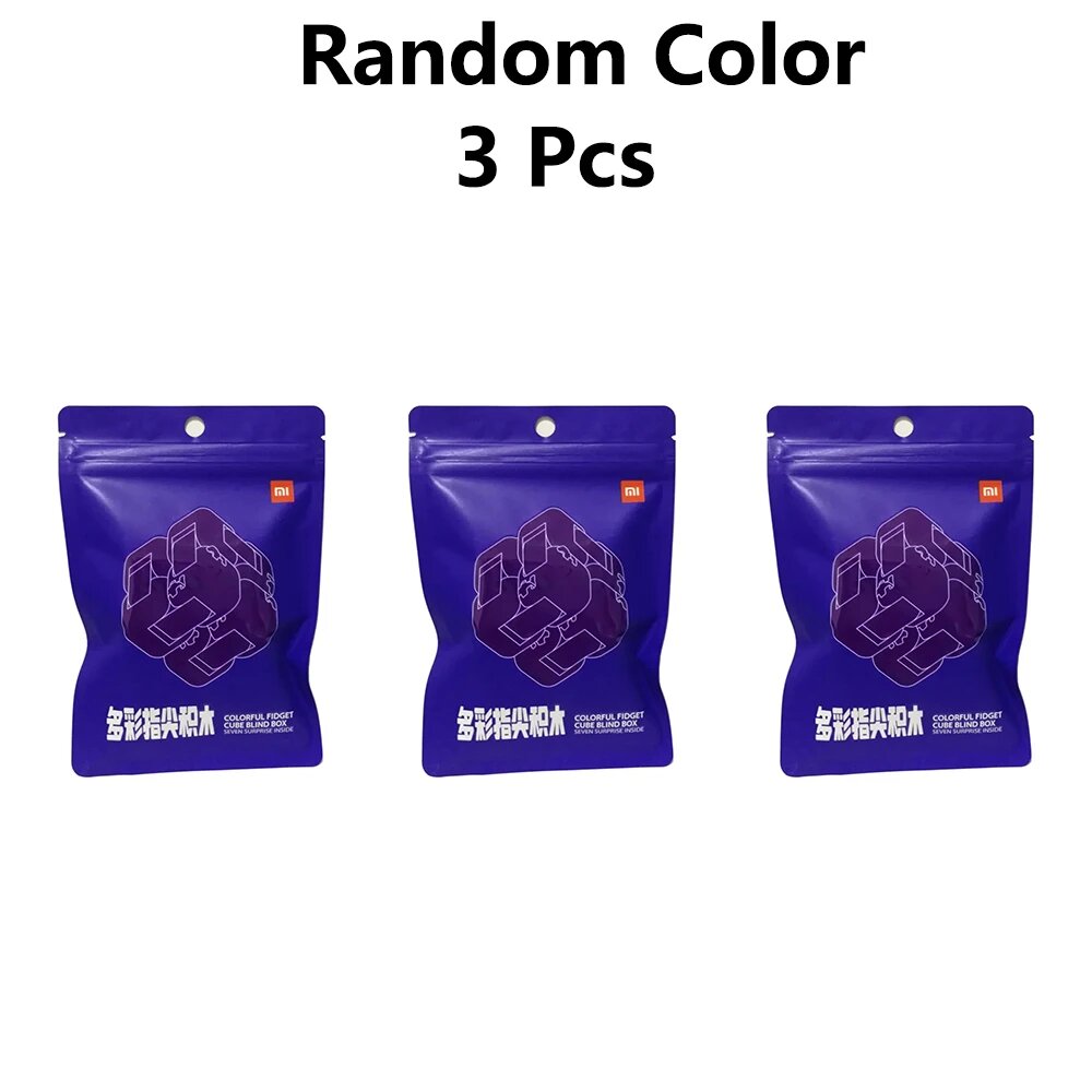 Кубик-спиннер 3 шт. Random Color