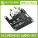 Waveshare M.2 PCM5122 AUDIO HAT