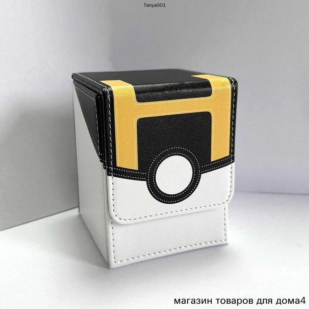 Органайзер DeckBox 170 карт, искусственная кожа, магнитная застежка, для MTG, Magic, Покемон
