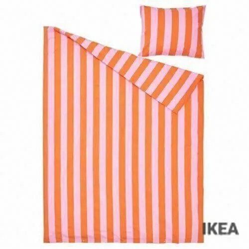 IKEA Комплект постельного белья, Бязь, Односпальный, наволочки 50x60